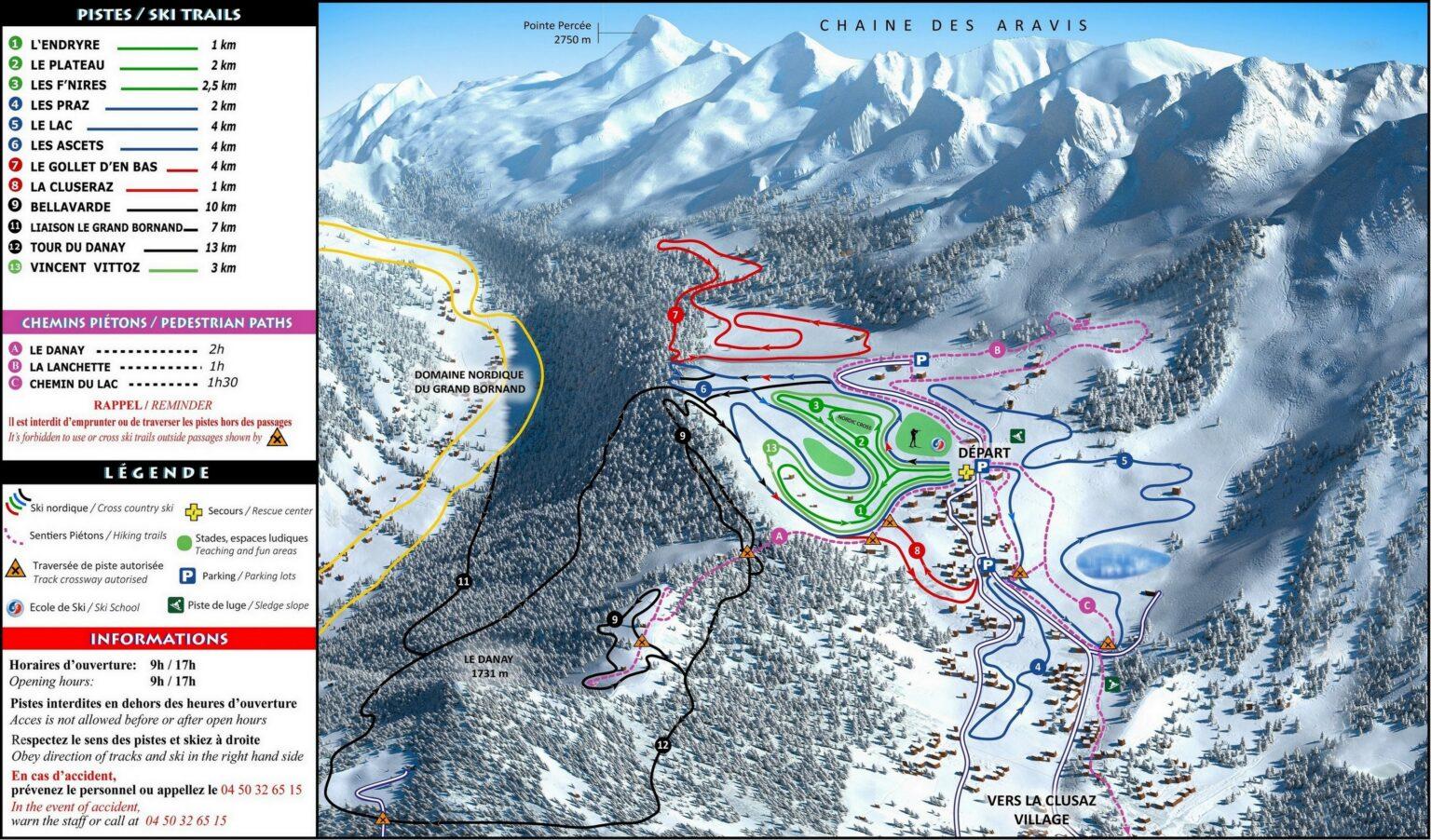 Découvrez le domaine des Confins dédié au ski nordique